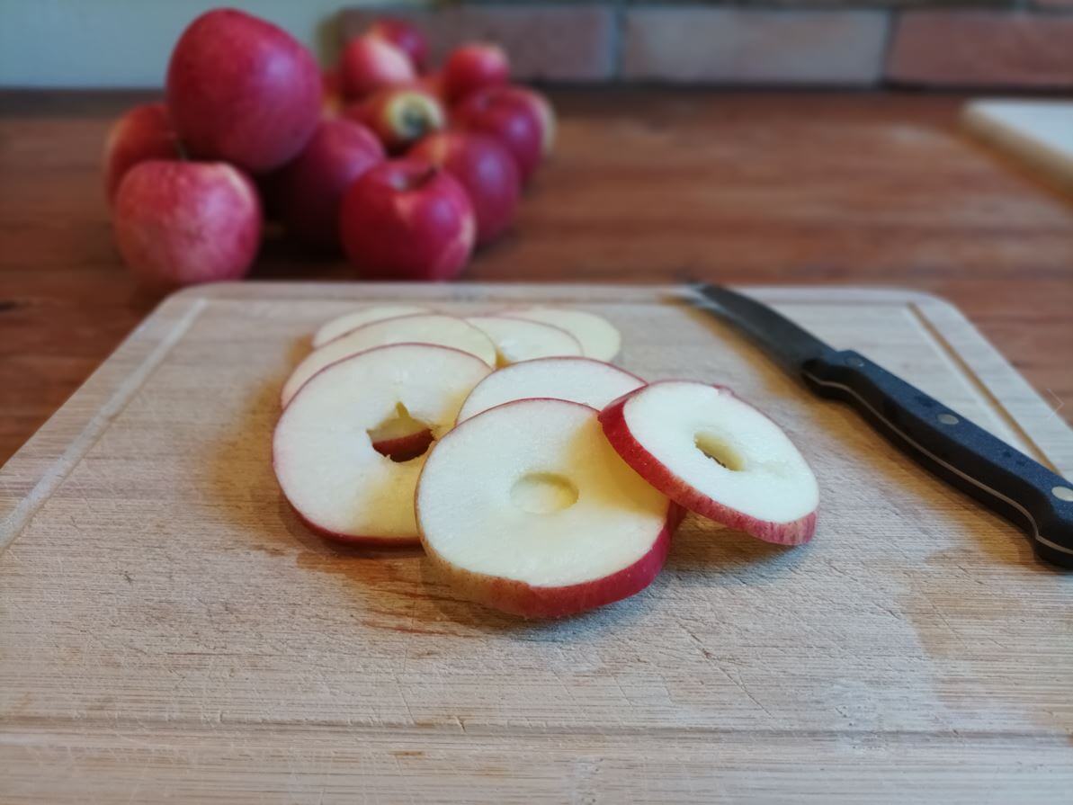 Apfelringe selber machen - super einfach im Dörrautomaten